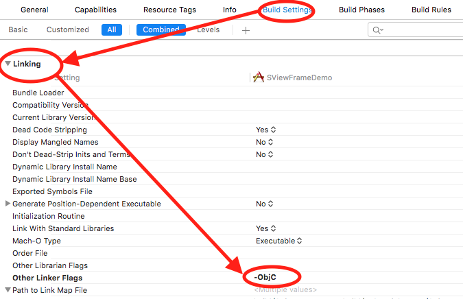 SViewFrame for iOS 集成说明书